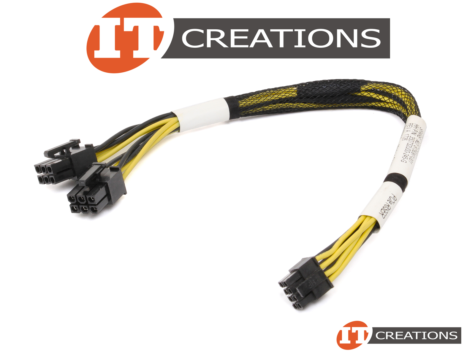 873193-001 HP PCIE 8pin Splitter GPU X2 6pin Y Power Cable For HPE ...