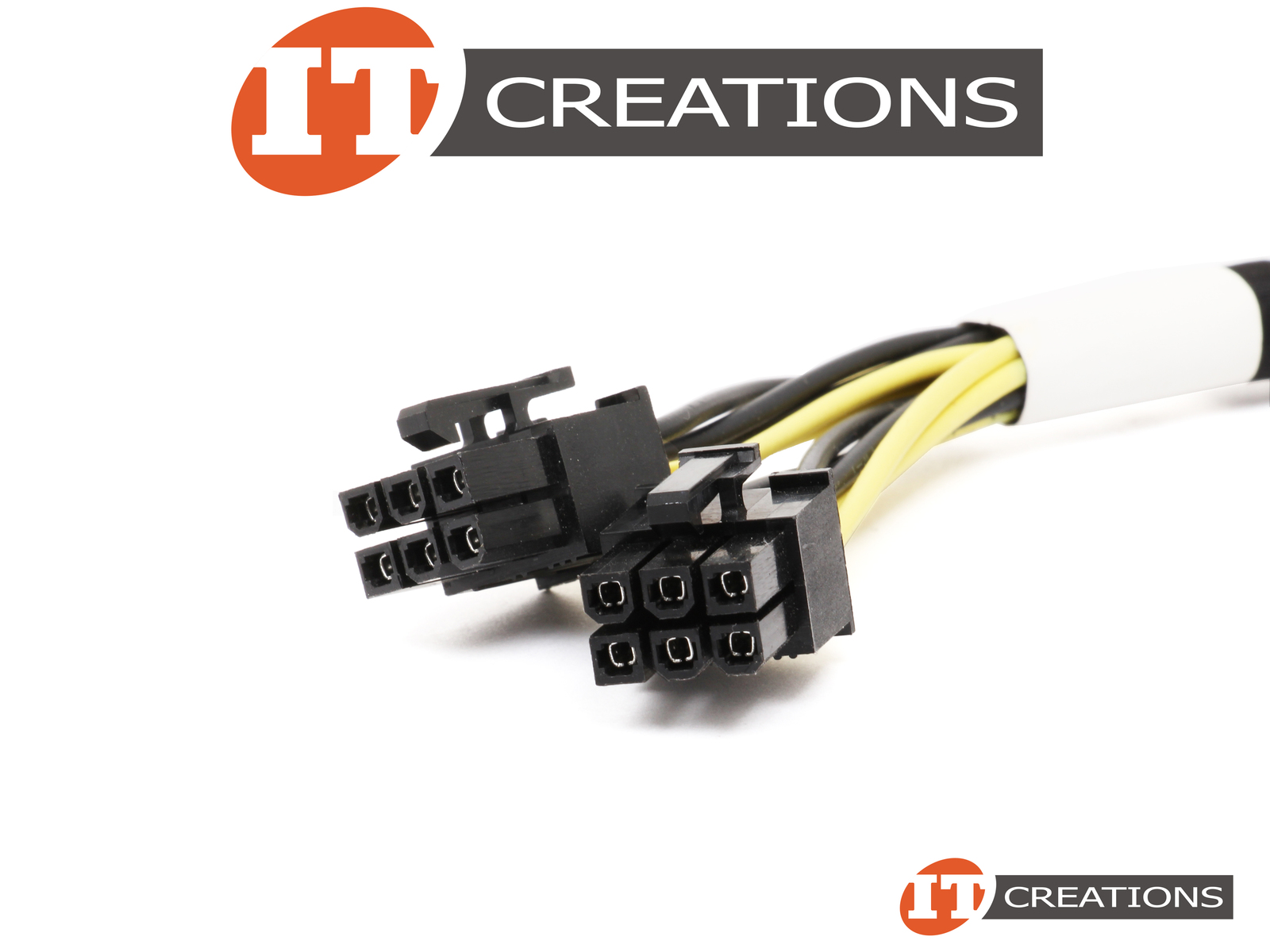 873193-001 HP PCIE 8pin Splitter GPU X2 6pin Y Power Cable For HPE ...