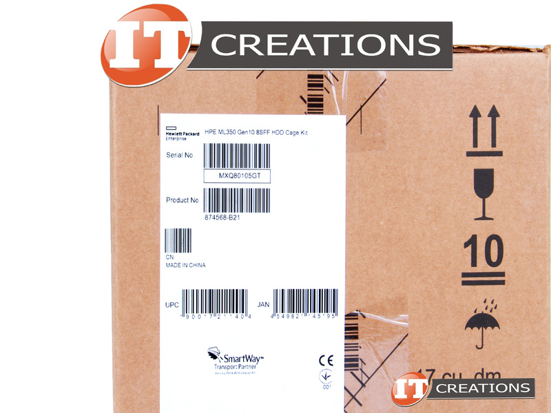 874568-B21-RETAIL - Retail - HP 8SFF HARD DRIVE BACKPLANE AND CAGE ...