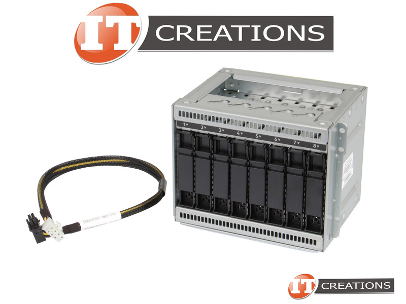 874568-B21 HP 8sff Hard Drive Backplane AND Cage Assembly KIT For HPE ...