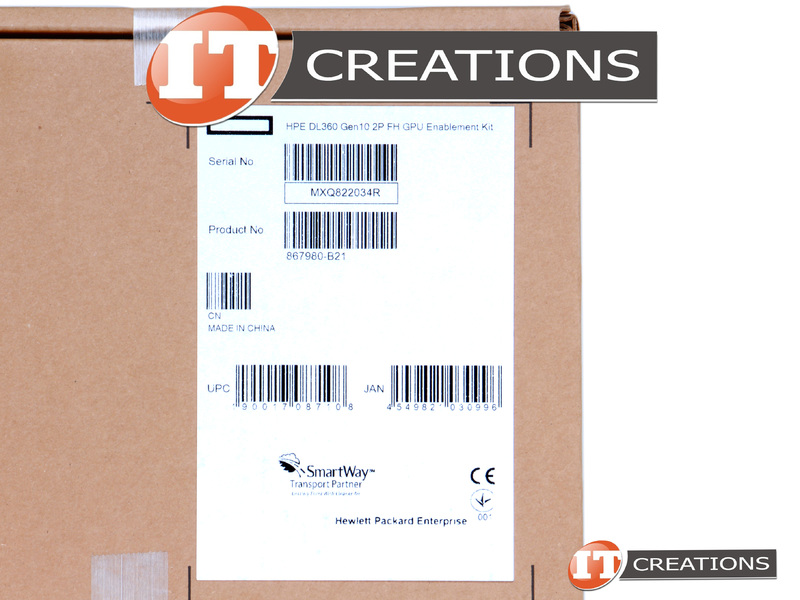 875540-001-RETAIL - Retail - HPE Dl360 Gen10 2P FH GPU Enablement KIT ...