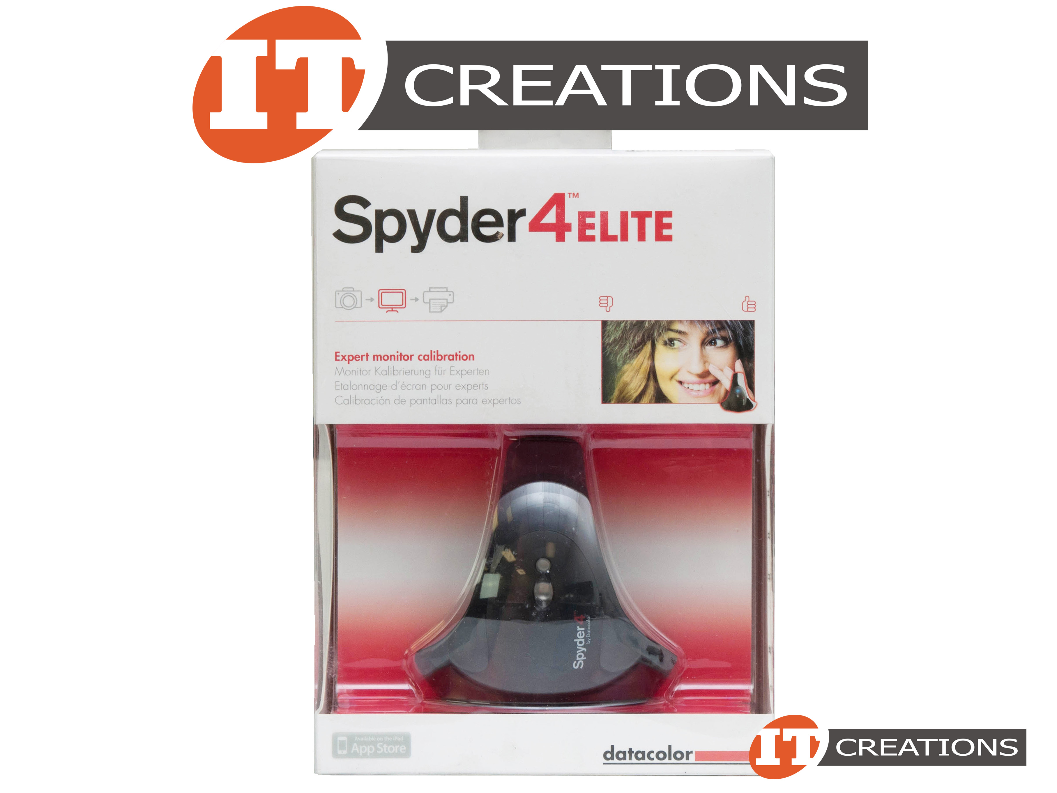 875720001107-RETAIL - Retail - Datacolor Spyder4 Elite Expert Monitor AND Projector Calibration