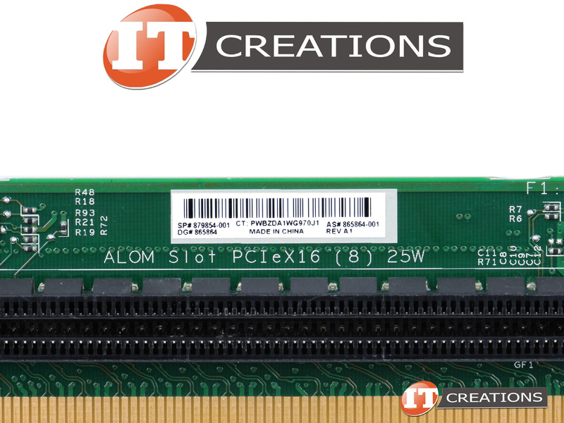 879854-001 HP 1U FLOM PCIE X24 RISER CARD FOR HPE PROLIANT XL170R G10 ...