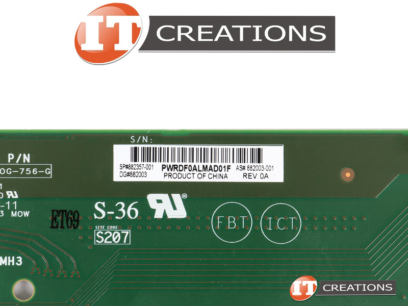 882357-001 HP GFX EXPRESS RISER BOARD FOR HPE PROLIANT BL460C G10 ...