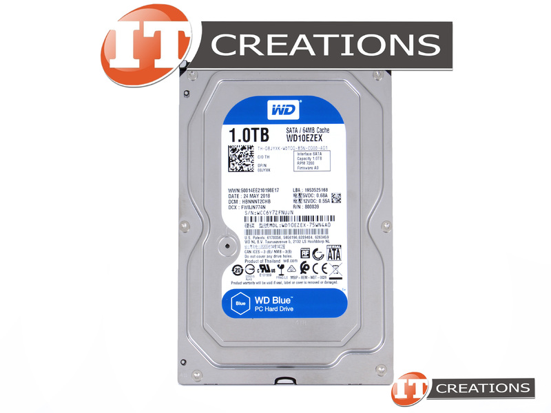 8JYXK - Refurbished - DELL / WESTERN DIGITAL 1.0TB 7.2K RPM SATA 3.5 ...