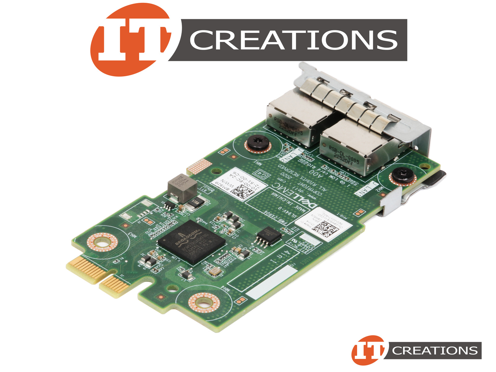 8M5J9 DELL 2X1GB LOM CARD FOR DELL EMC POWEREDGE R650 - BCM5720 LAN ON ...