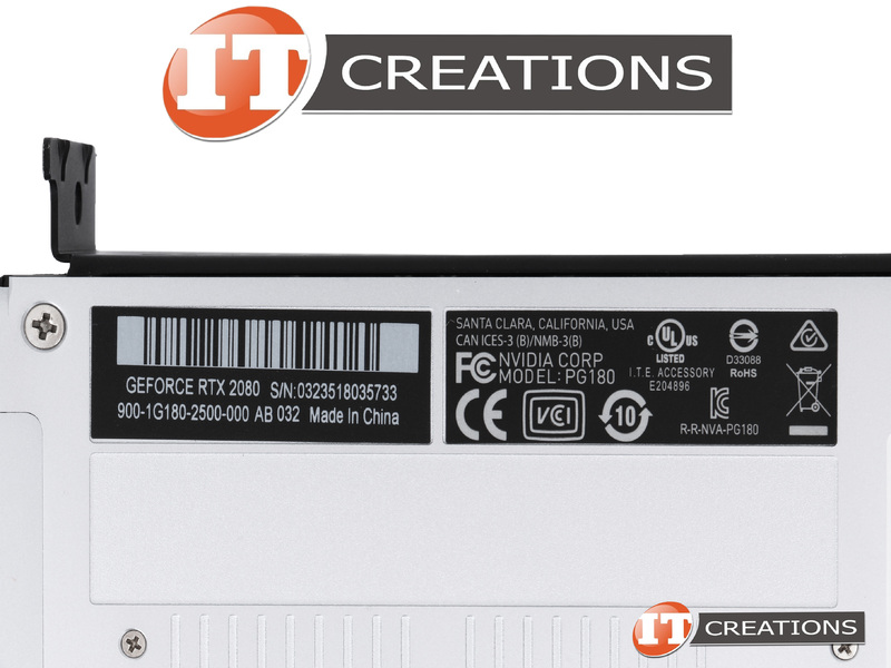 900-1G180-2500-000 - Used - NVIDIA GEFORCE RTX 2080 TURING GPU FOUNDERS ...