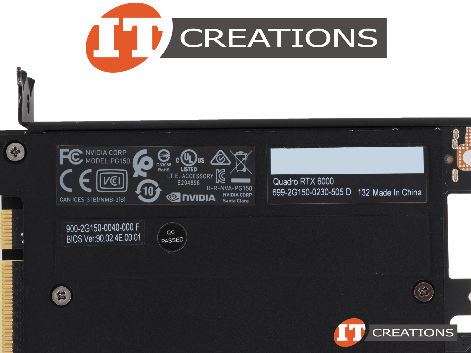 900-2G150-0040-000 - New Other - Nvidia Quadro RTX 6000 Turing GPU 24GB ...