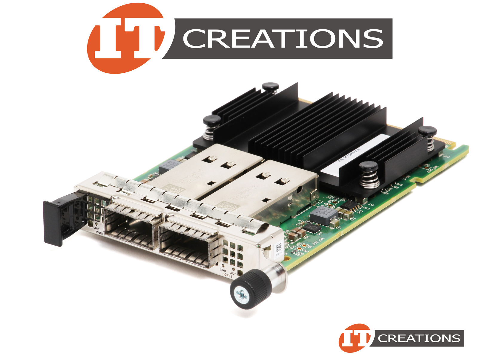 900-9X556-0056-SI0-THUMBSCREW NVIDIA CONNECTX-5 EX OCP 3.0 MEZZ 100GBE DUAL PORT QSFP28 OCP3 ...