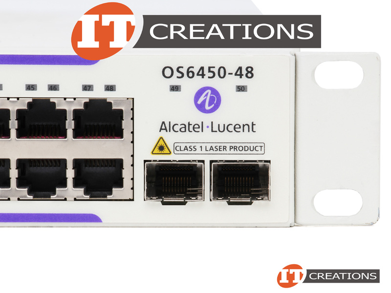 903176-90 - Refurbished - ALCATEL LUCENT OMNISWITCH 6450-48 1000BASE-T 48 PORT SWITCH - 10 / 100 ...