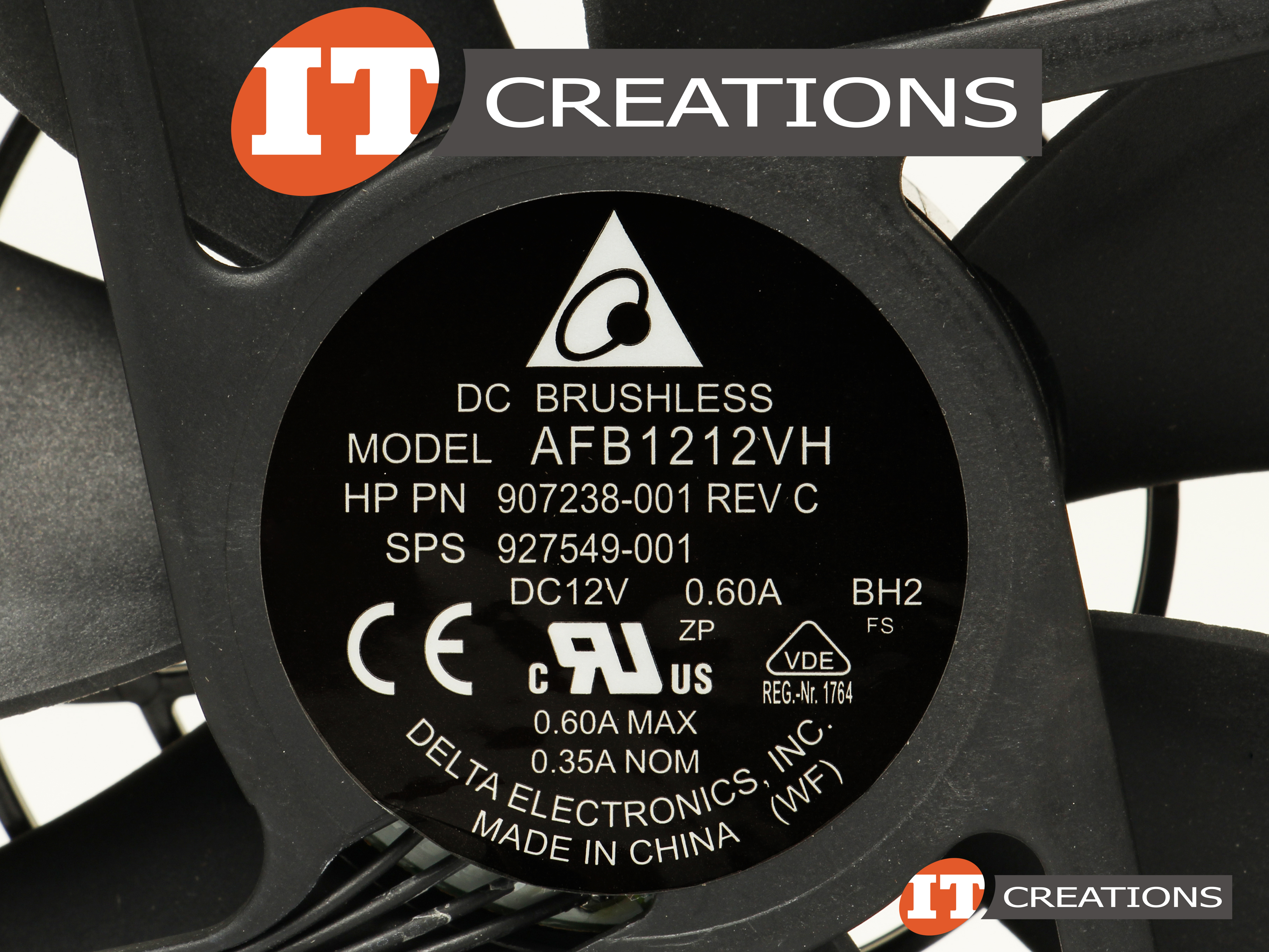 907238-001-Z4 G4 HP REAR FAN FOR HP Z4 G4 WORKSTATION - 120MM X 120MM X ...