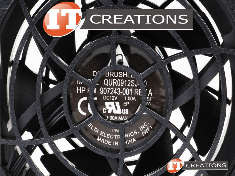 907243-001 HP TOP MEMORY FAN FOR HP Z8 G4 WORKSTATION - UPPER DC12V 1 ...