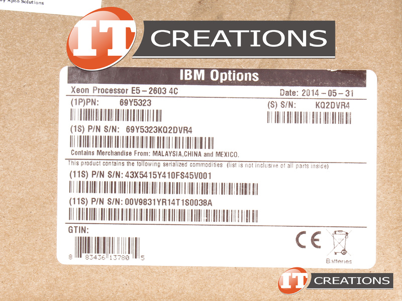 90Y5746-RETAIL - Retail - IBM CPU KIT INTEL XEON QUAD CORE PROCESSOR E5 ...