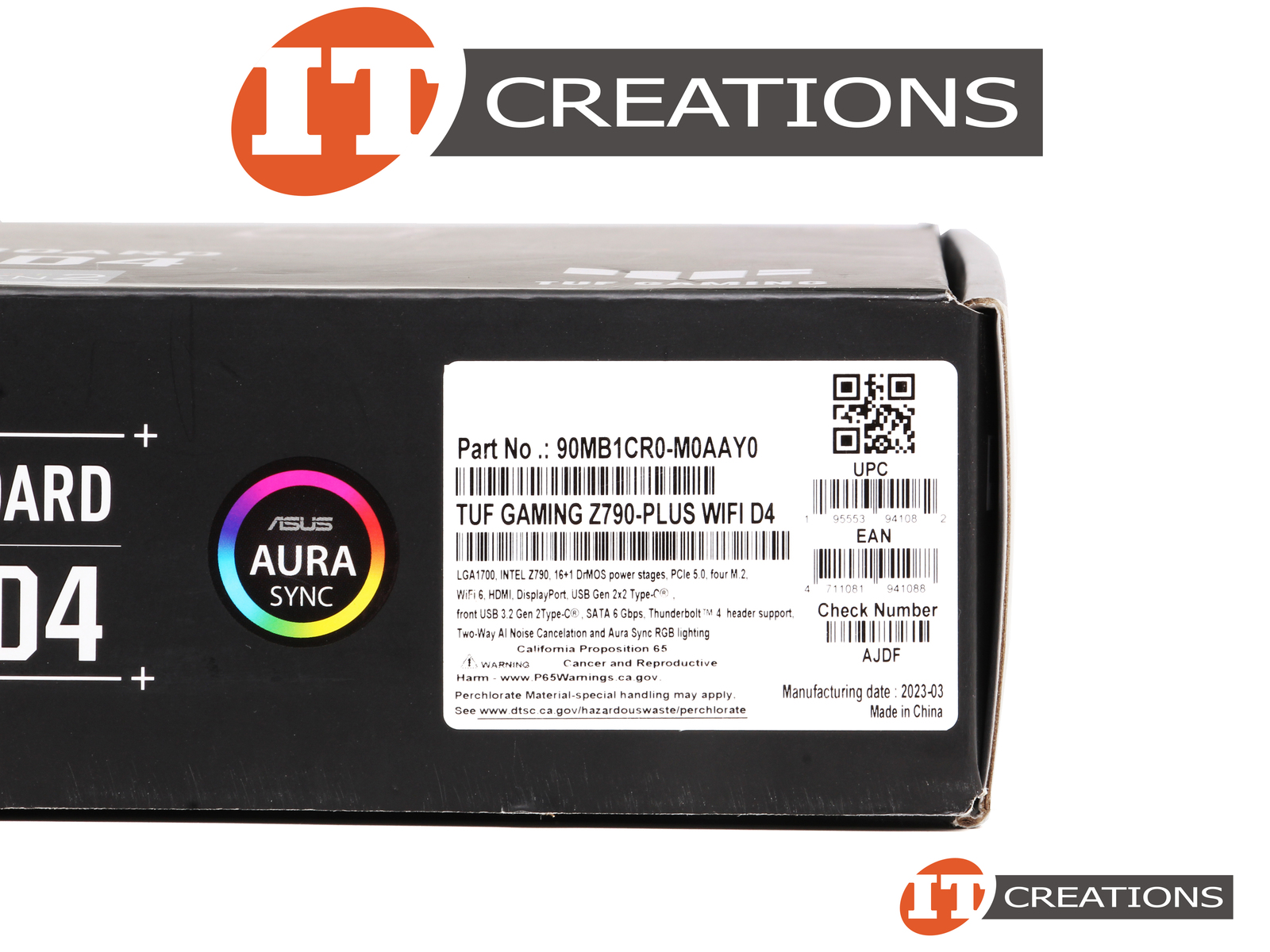 90MB1CR0-M0AAY0-NEW - New - ASUS TUF GAMING Z790-PLUS WIFI D4 ...