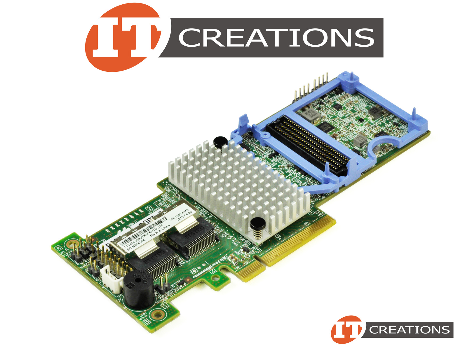 90Y4449-NO BRACKET IBM SERVERAID M5110 SAS / SATA PCI-E X8 CONTROLLER ...
