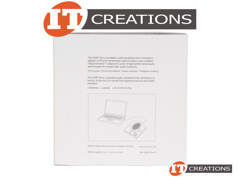 910159001-RETAIL - Retail - CLEARONE CHAT 50 USB PERSONAL SPEAKERPHONE ...