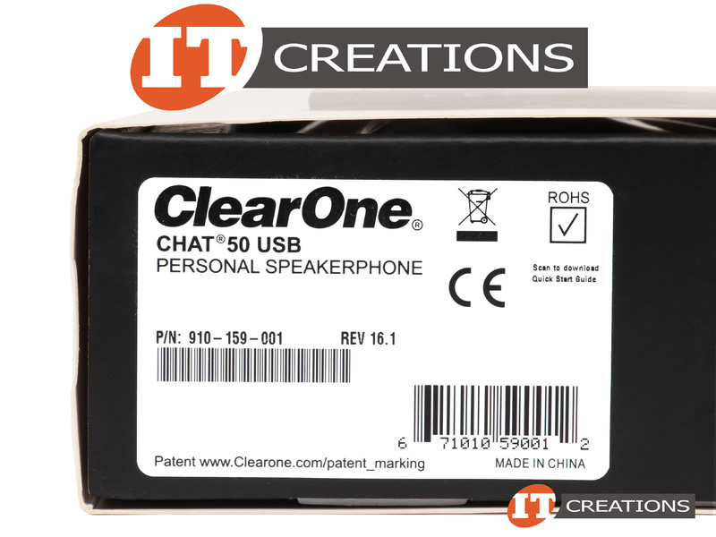 910159001-RETAIL - Retail - CLEARONE CHAT 50 USB PERSONAL SPEAKERPHONE ...