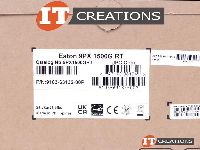 9103-63132-RETAIL - Retail - Eaton 9PX UPS 1500va / 1350w 208v Rack ...