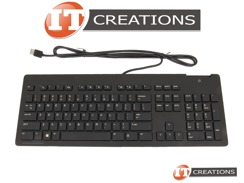 911502-001 HP USB SLIM SMARTCARD CCID KEYBOARD KB ( MODEL TPC-C001K )