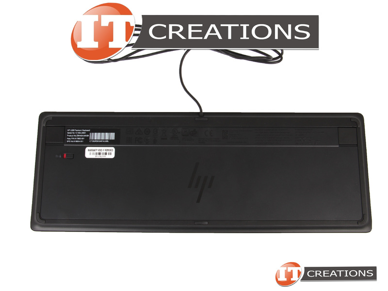 918604-001 HP USB Premium Slim Keyboard ( Model PN: HSA-S002k )