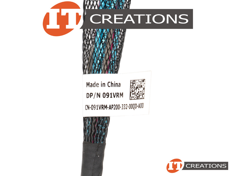 91VRM DELL 74 PIN TO 38 PIN 8-9 SAS Cable For DELL EMC Powerege R660 2. ...