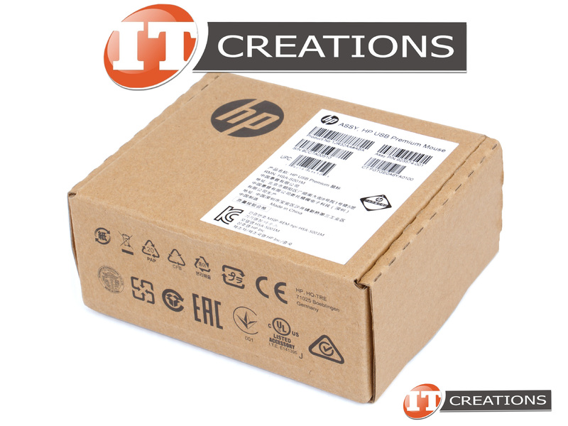 923574-001 - New - HP USB Premium Mouse ( Model HSA-S00im ) ( UPC ...