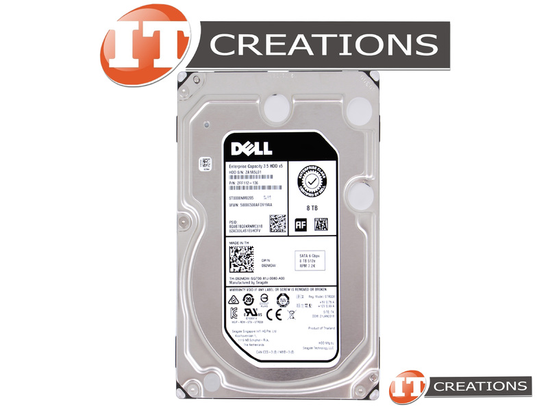 92MDW - Refurbished - DELL / SEAGATE 8TB 7.2K RPM SATA III 3.5 INCH ...
