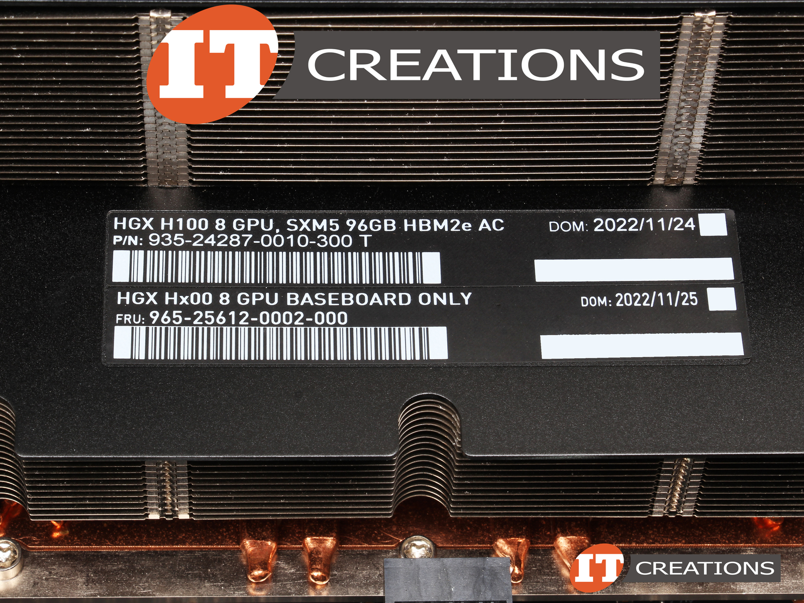 935-24287-0010-300 - Refurbished - NVIDIA HGX H100 BASEBOARD WITH X8 ...