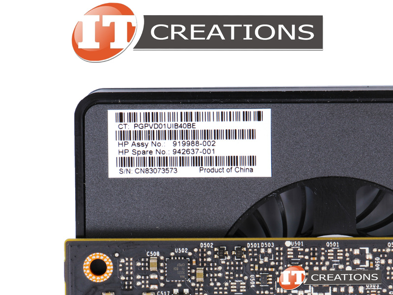 942637-001 - Refurbished - HP NVIDIA QUADRO P2000 PASCAL GPU 5GB 1024 CUDA CORES MEMORY ...