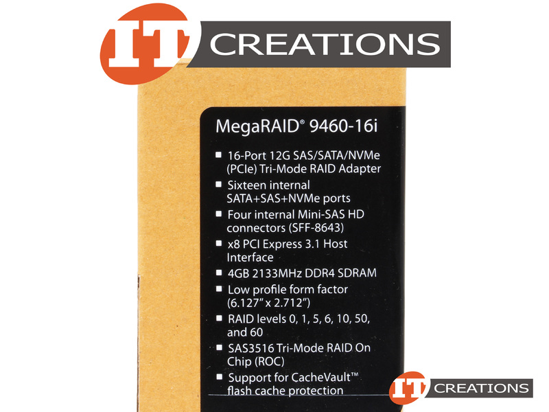 9460-16I - New Other - BROADCOM MEGARAID 9460-16I STORAGE ADAPTER 12G ...
