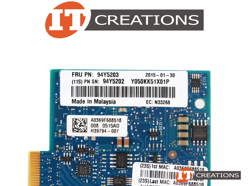 94Y5203-HIGH P Lenovo / Intel X710 ML2 10gbe Quad Port Sfp+ Network ...