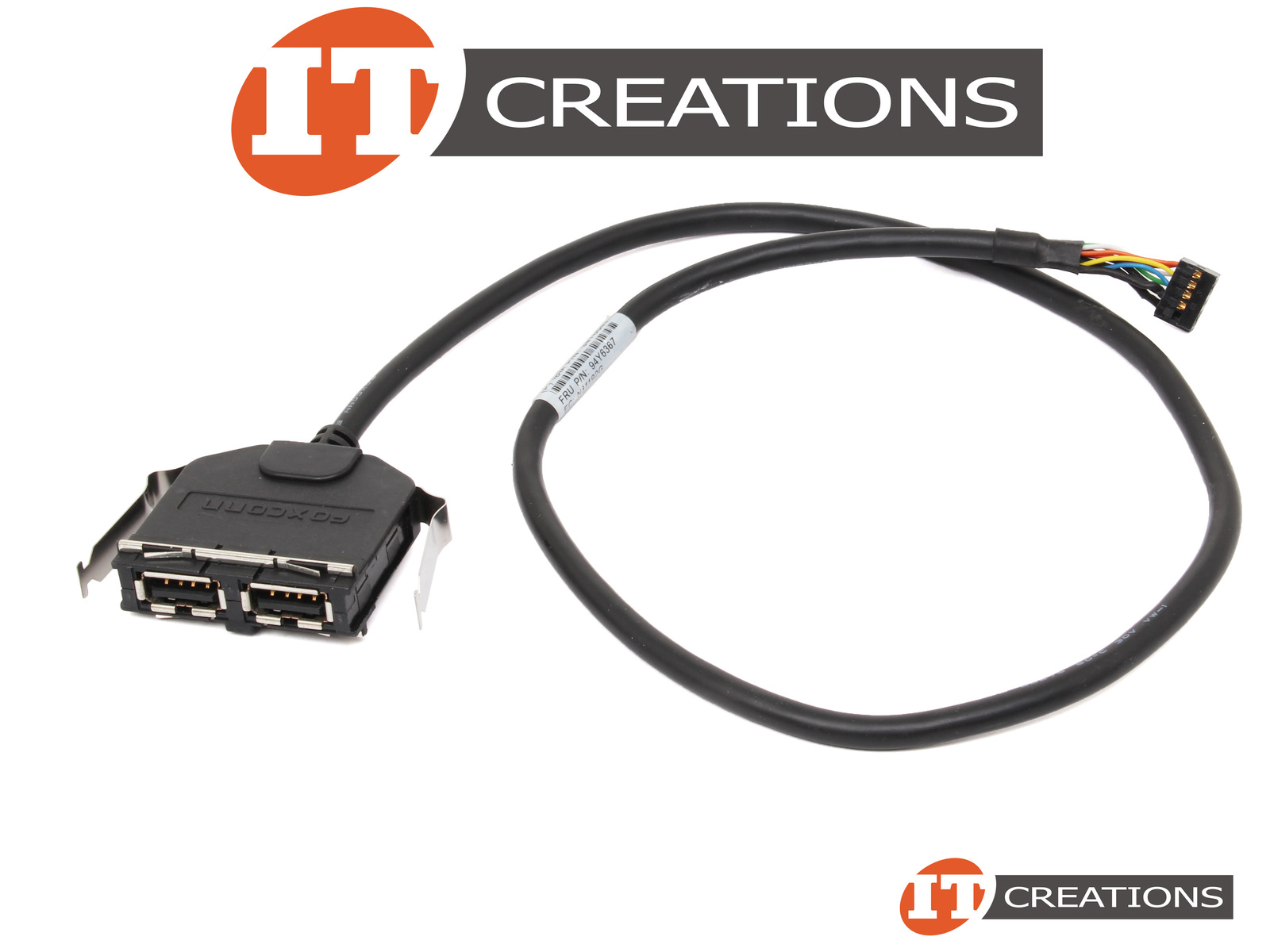 94Y6367 IBM Front Dual USB Ports Cable For Lenovo System X3500 M4 ...