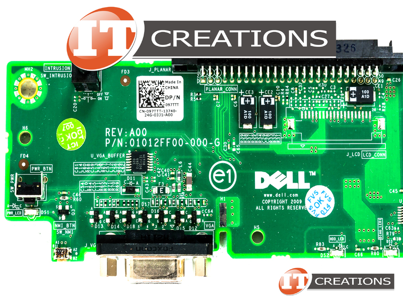 97TTT DELL FRONT CONTROL PANEL FOR DELL POWEREDGE R410 - ( 2 ) TWO ...