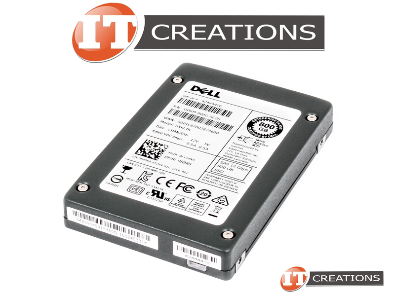 989R8 - Refurbished - DELL / SANDISK 800GB SAS III 2.5 INCH SMALL FORM FACTOR SFF ENTERPRISE ...