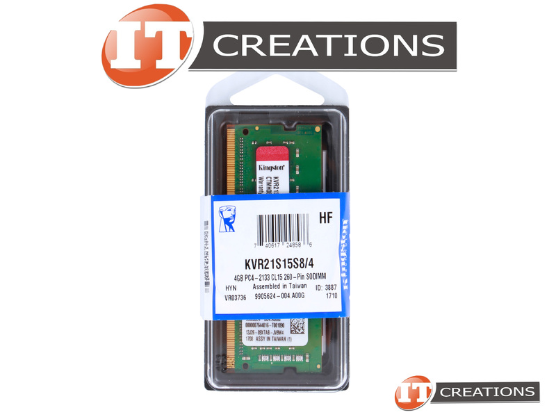 9905624-004.A00G-RETAIL - Retail - KINGSTON 4GB PC4-17000S DDR4-2133S ...