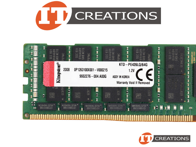 9932276-004.A00G-NEW - New - KINGSTON 64GB PC4-21300 DDR4-2666 LOAD ...