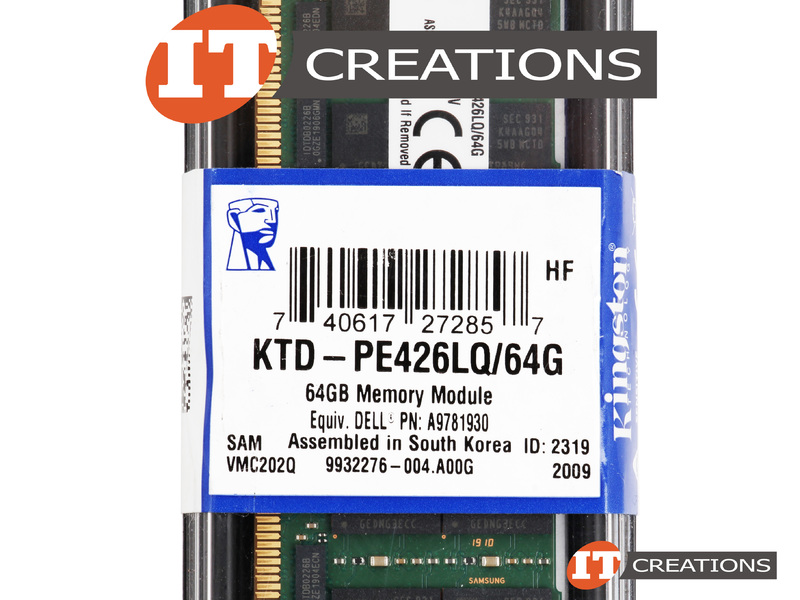 9932276-004.A00G-RETAIL - Retail - KINGSTON 64GB PC4-21300 DDR4-2666 ...