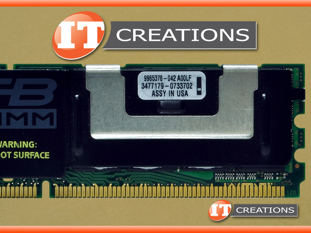 9965378-042.A00LF KINGSTON 4GB PC2-5300F 2RX4 FULLY BUFFERED ECC DDR2 ...