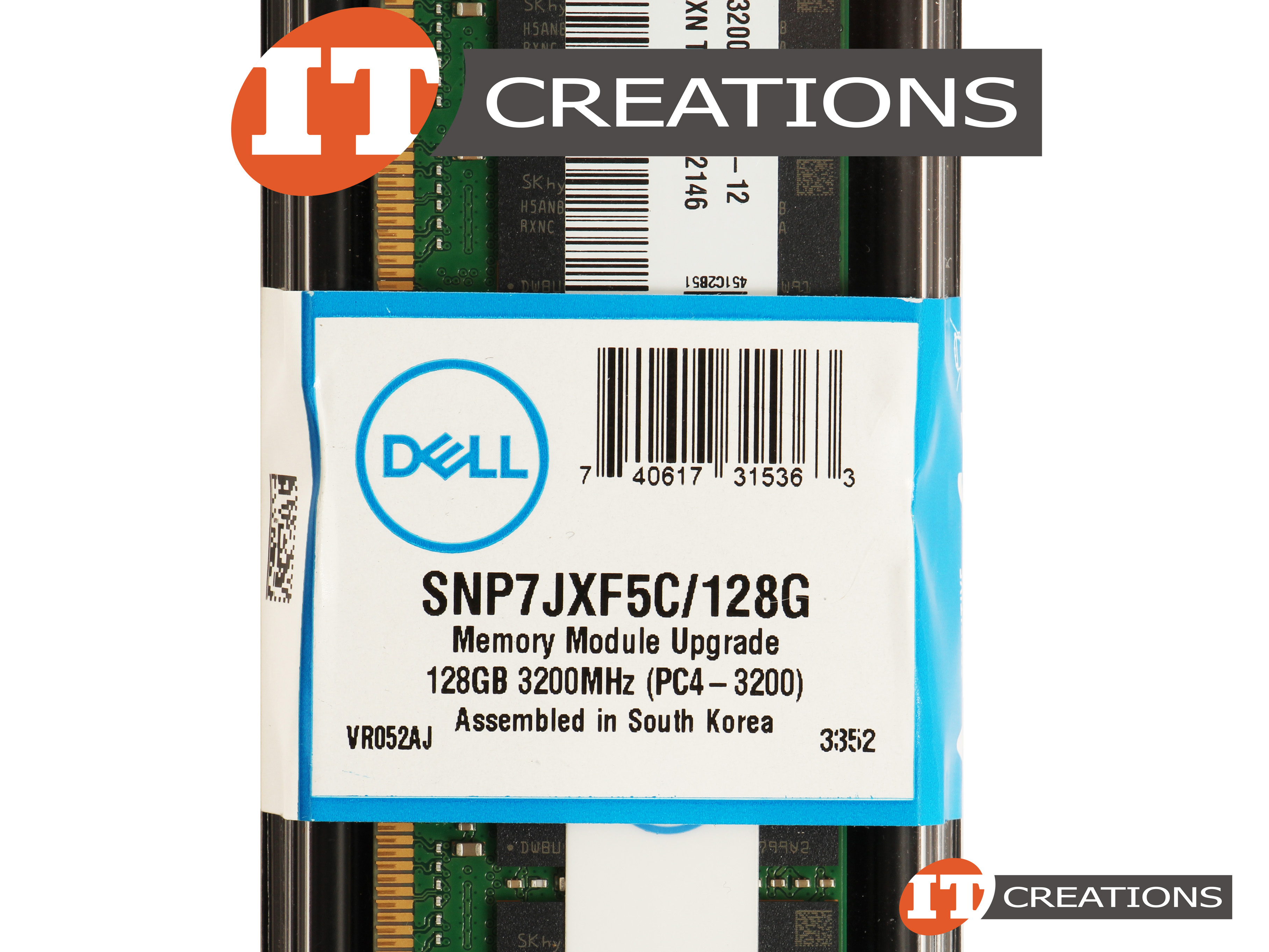 99L0542-001.A00-RETAIL - Retail - DELL 128GB PC4-25600 DDR4-3200aa-L ...