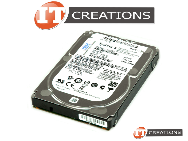 9RZ162-039-IBM - Used - IBM / SEAGATE 250GB 7.2K RPM SATA 2.5 INCH ...