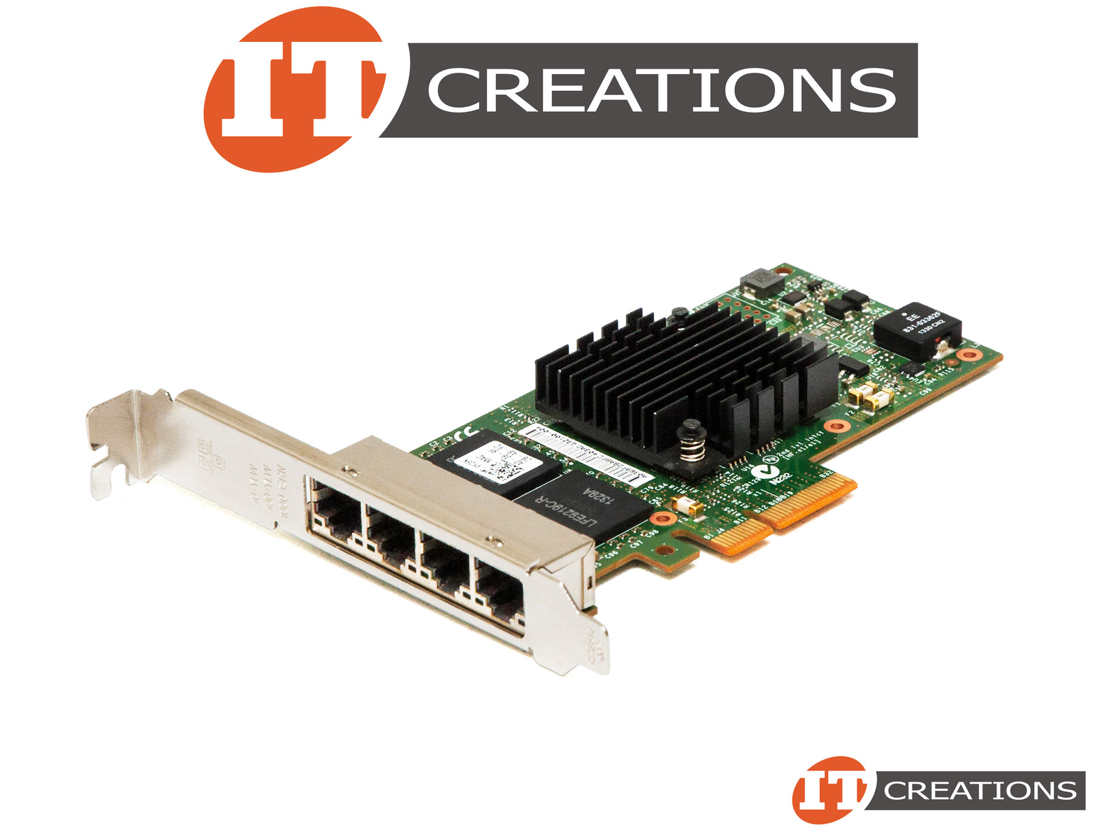 9YD6K-HIGH P DELL / INTEL I350-T4 QP NIC 1GBE PCI-E 2.1 X4 5.0 GT/S 10 ...