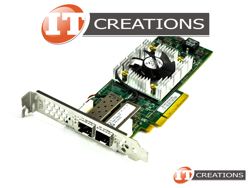 9J1RG-HIGH P DELL / QLOGIC QLE2662 SERIES 16GB/S FIBRE CHANNEL PCI-E X8 ( 2 ) DUAL TRANSCEIVER ...