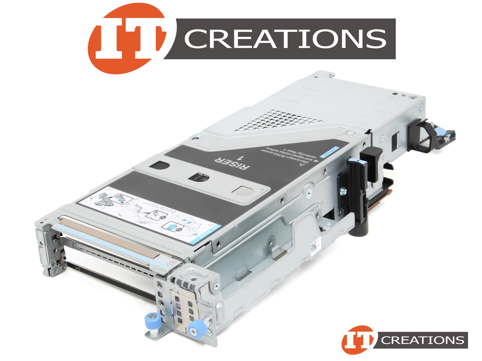 9M85D DELL 1x16 Gen5 PCIE Riser1 Board Assembly With Cage For DELL ...