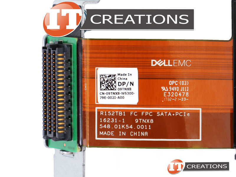 9TNX8 DELL SATA PCIE HDD BP Ribbon Cable For DELL EMC Poweredge Fc640 ...