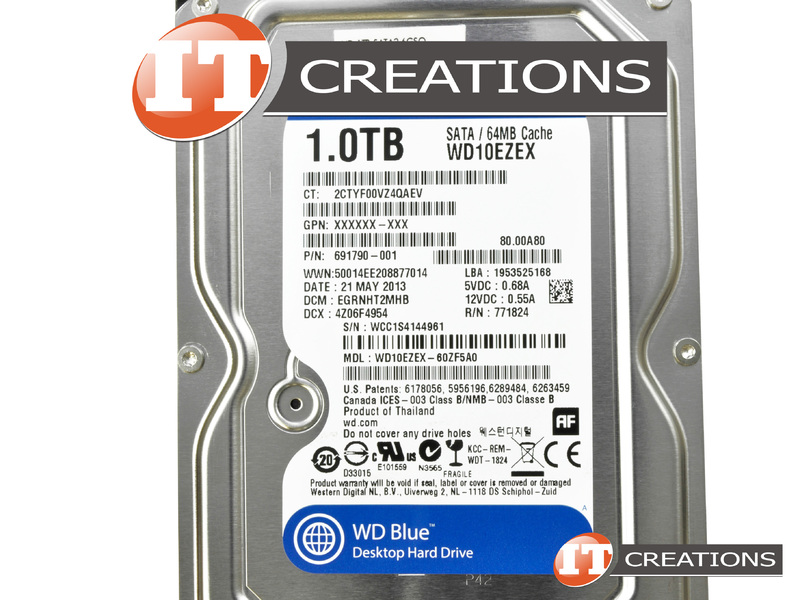 A8X40AV - New Other - HP 1TB 7.2K RPM SATA III 3.5 INCH LARGE FORM ...