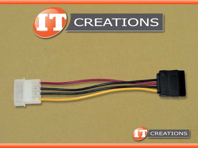AK-SATA-PC-015-R ICT SERIAL ATA POWER SUPPLY CABLE 15 PIN SATA FEMALE ...