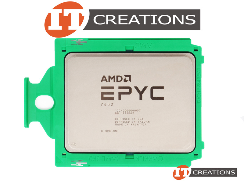 AMD EPYC 7452 - Used - AMD EPYC 32 CORE PROCESSOR 7452 2.35GHZ BASE / 3 ...