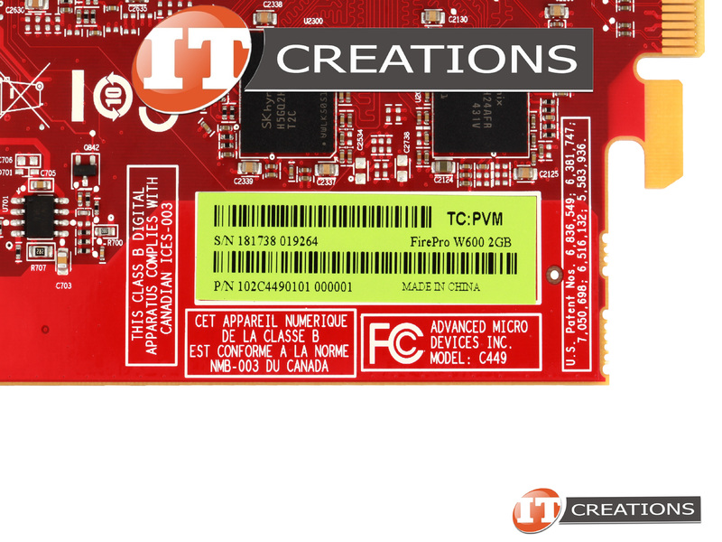 AMD FIREPRO W600 - Used - AMD FIREPRO W600 GPU 2GB GDDR5 PCI-E 3.0 X16 ...