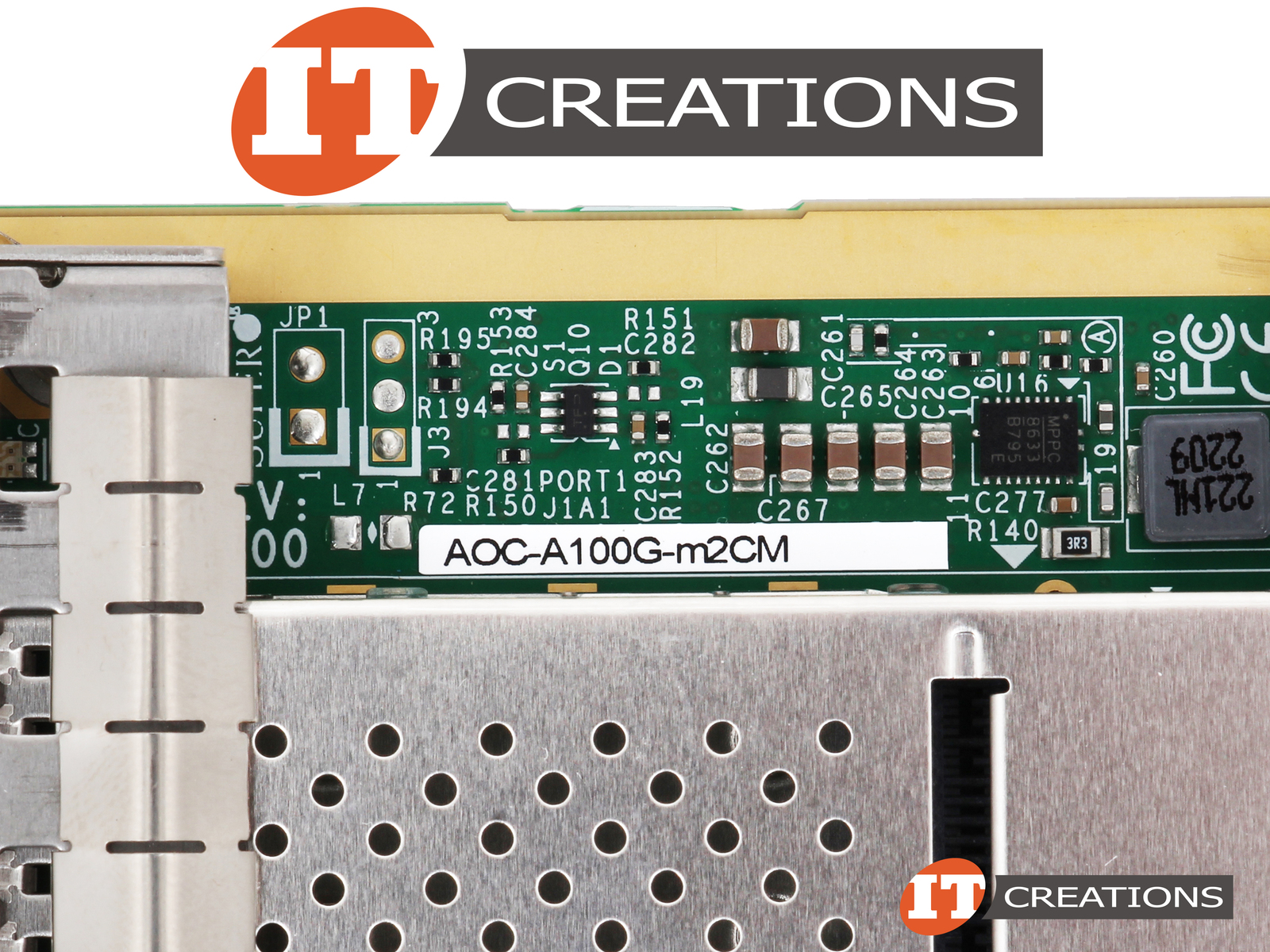 AOC-A100G-M2CM - New - SUPERMICRO 100GBE DUAL PORT QSFP28 ADVANCED I/O ...