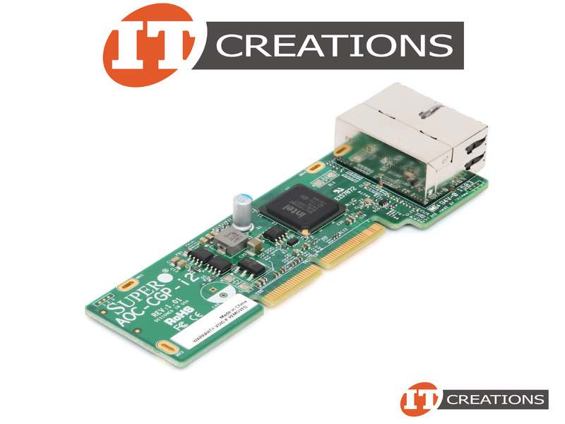 AOC-CGP-I2 SUPERMICRO ADD ON CARD DUAL PORT MICROLP ETHERNET ADAPTER ...
